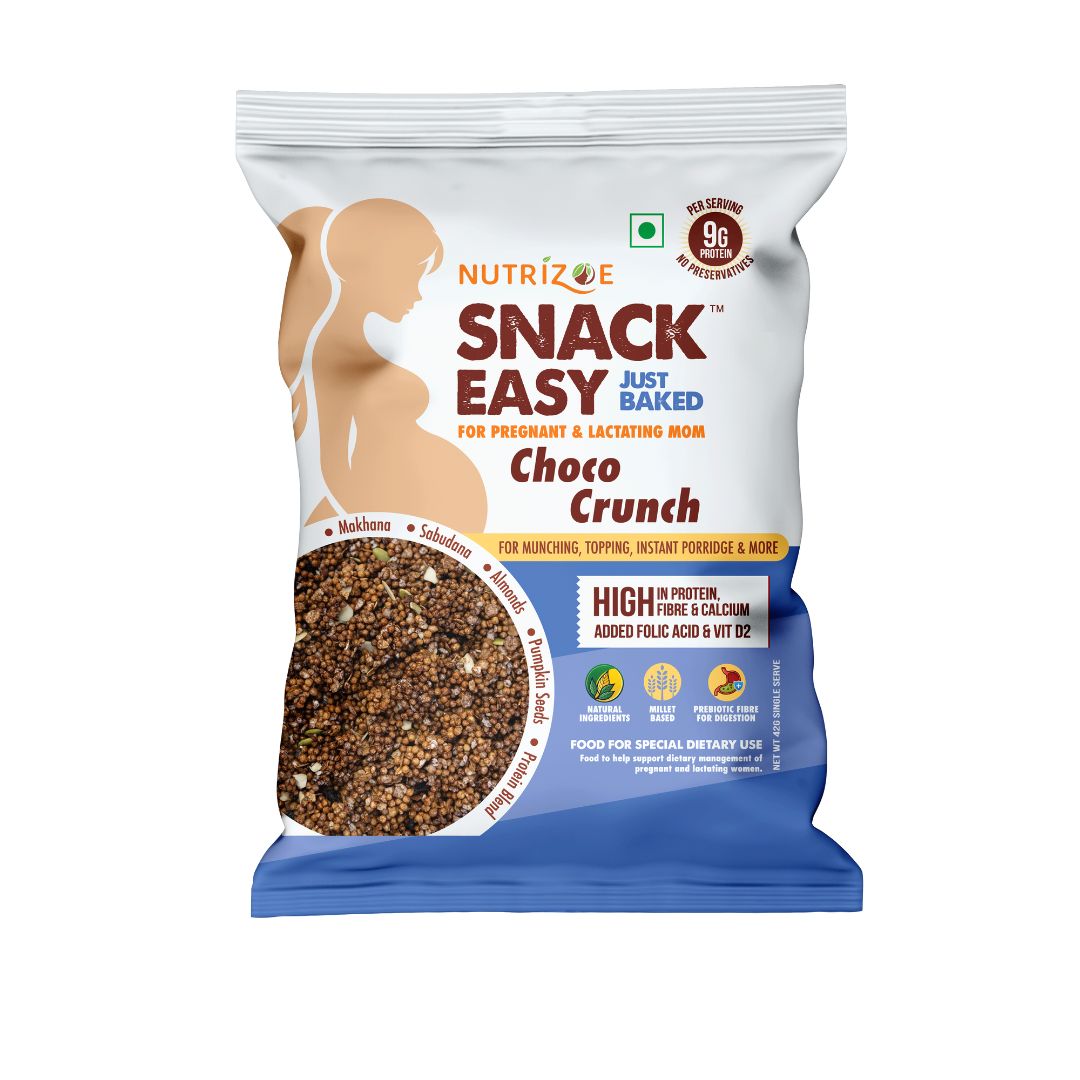 Pregnancy Snacks | Nutrizoe SnackEasy Choco Crunch 42g